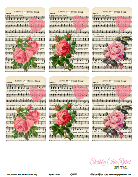 Patterns Free Printable Shabby Chic
