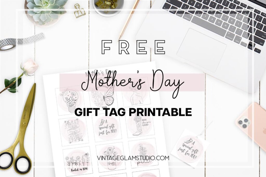 Mother's Day Gift Tags Printable