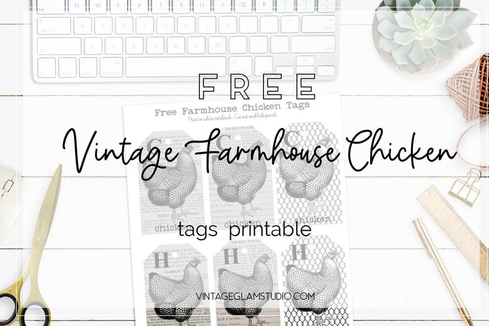 Farmhouse Printable Tags
